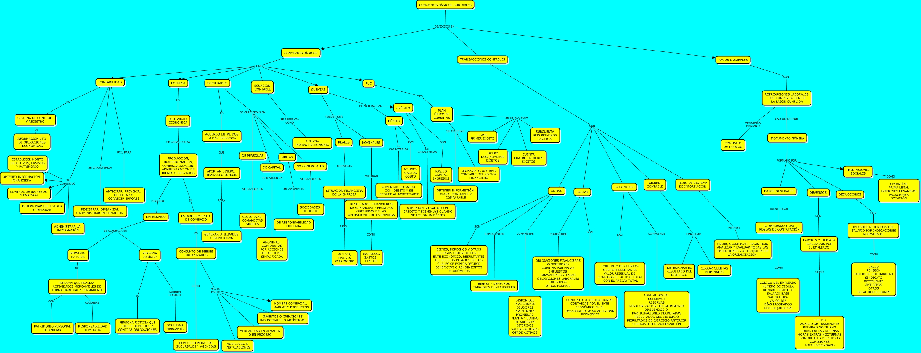 CONCEPTOS BÁSICOS CONTABLES
